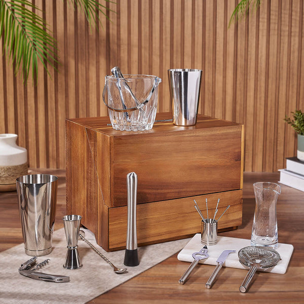 Complete Bar & Snack Set - New Hampshire Baskets - New Hampshire Delivery